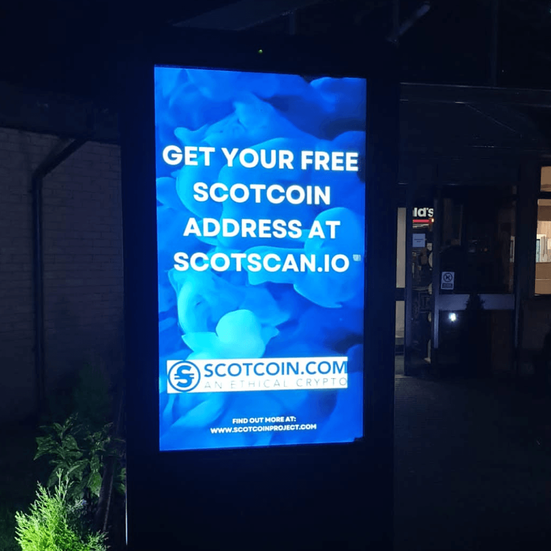 Scotcoin Launches Motorway Ads Campaign - Scotcoin